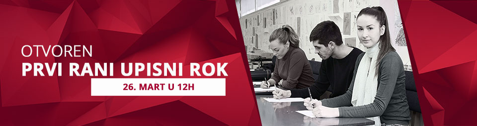 Otvoren prvi rani upisni rok - Univerzitet Metropolitan