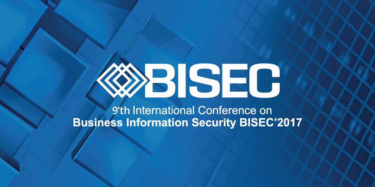 Deveta Međunarodna Konferencija o bezbednosti informacija – BISEC 2017 ...