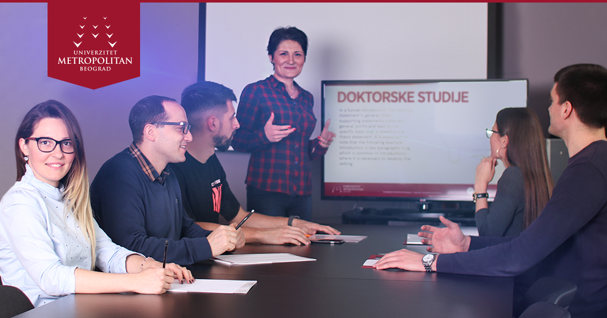 Doktorske studije - Univerzitet Metropolitan