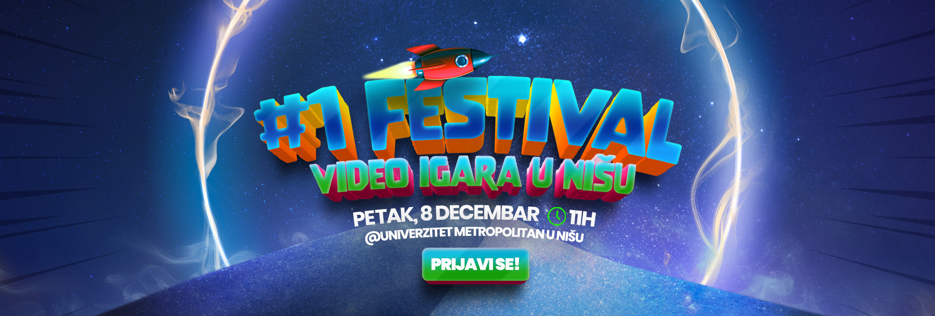 Festival video igara - Univerzitet Metropolitan